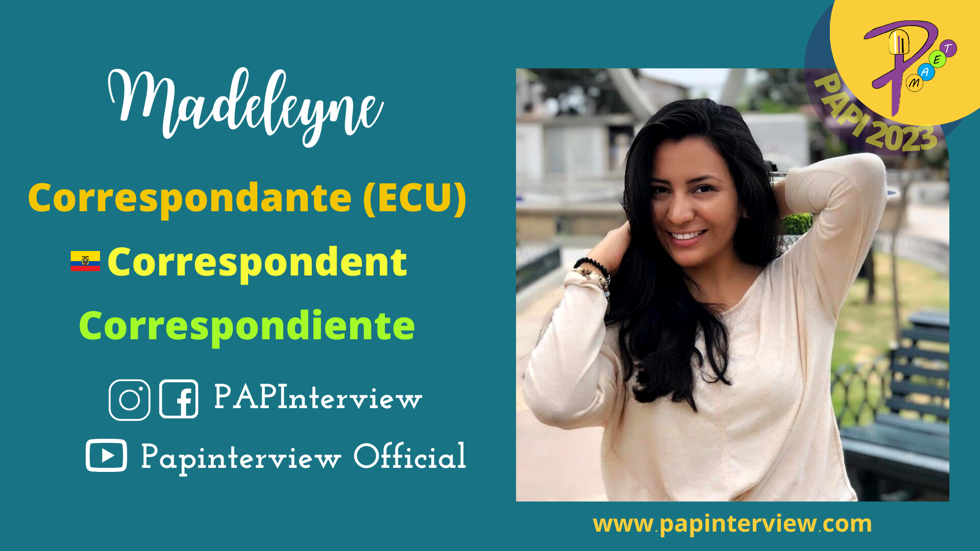 La PAPI Team 2023 – 2024 – Par Amour Pour l'Interview